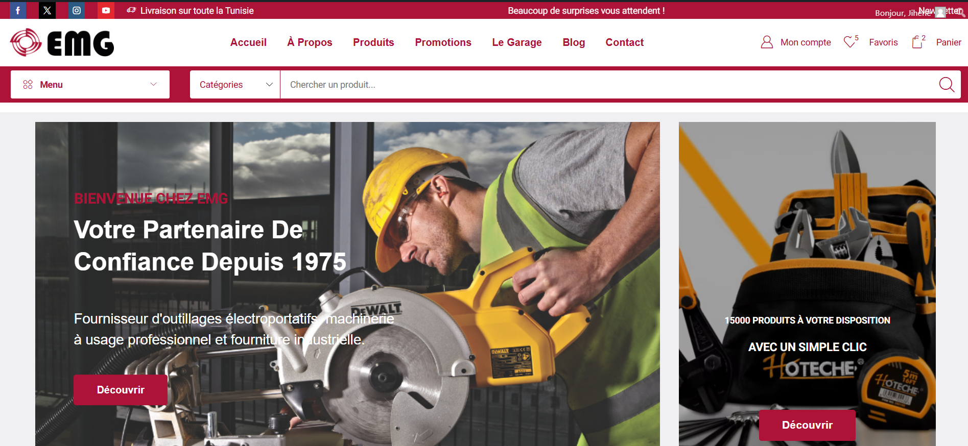 Archives des Outillage Électroportatif - EMG
